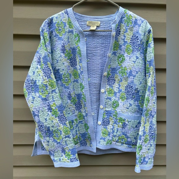 Appleseed's | Jackets & Coats | Vtg Appleseeds Pxl Reversible Quilted ...